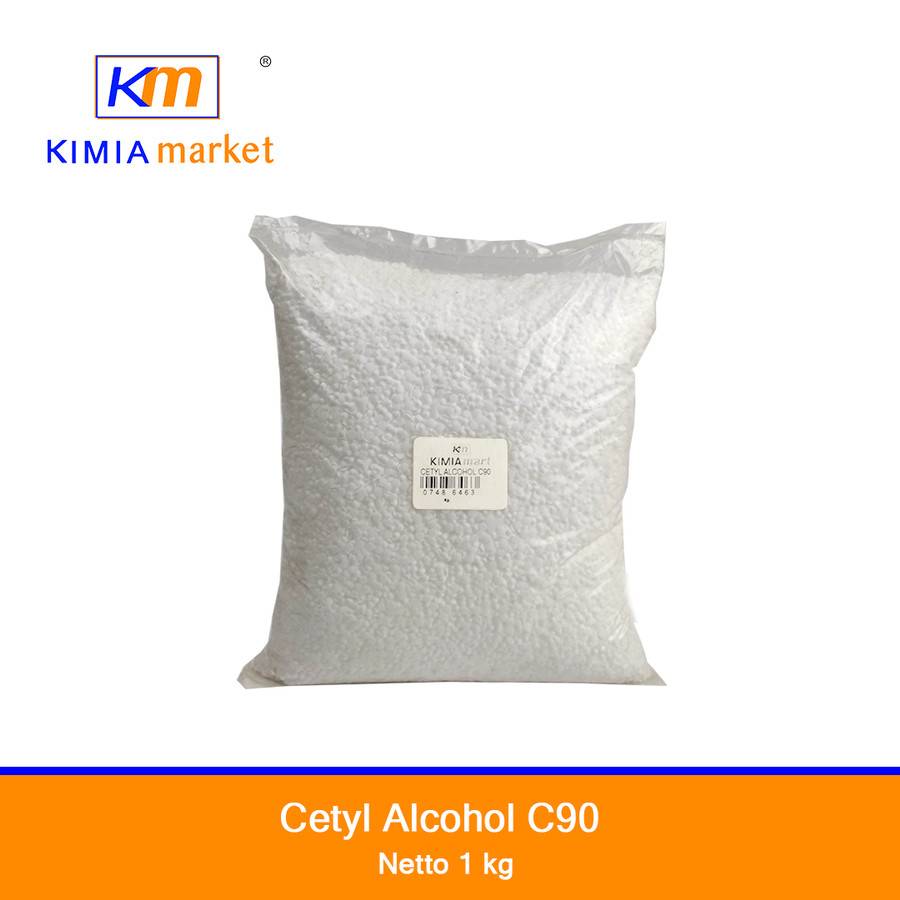 Cethyl alcohol 1kg alcohol silky emulsifing - Kimia Market