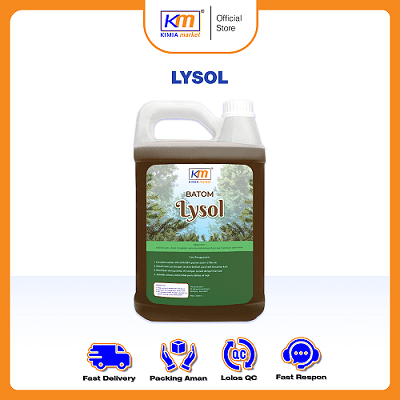 Lysol Pembersih Lantai Ukuran 5 Liter Anti Bakteri - Kimia Market