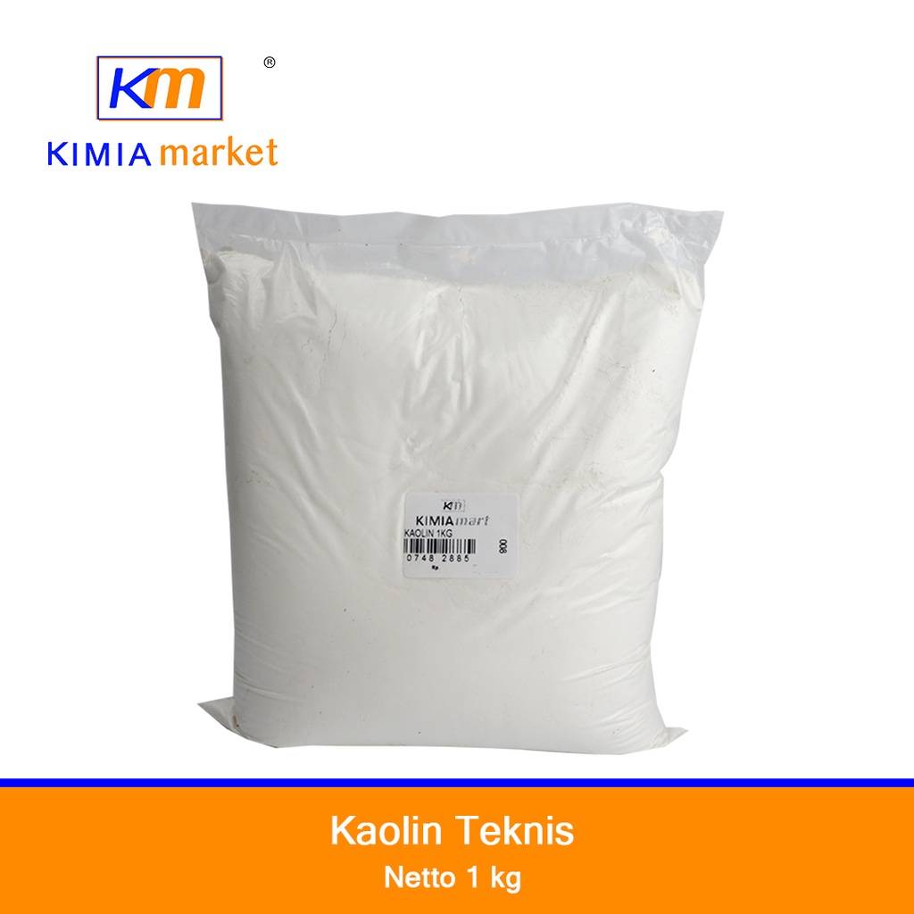 Kaolin Teknis Ukuran 1 Kg - Kimia Market