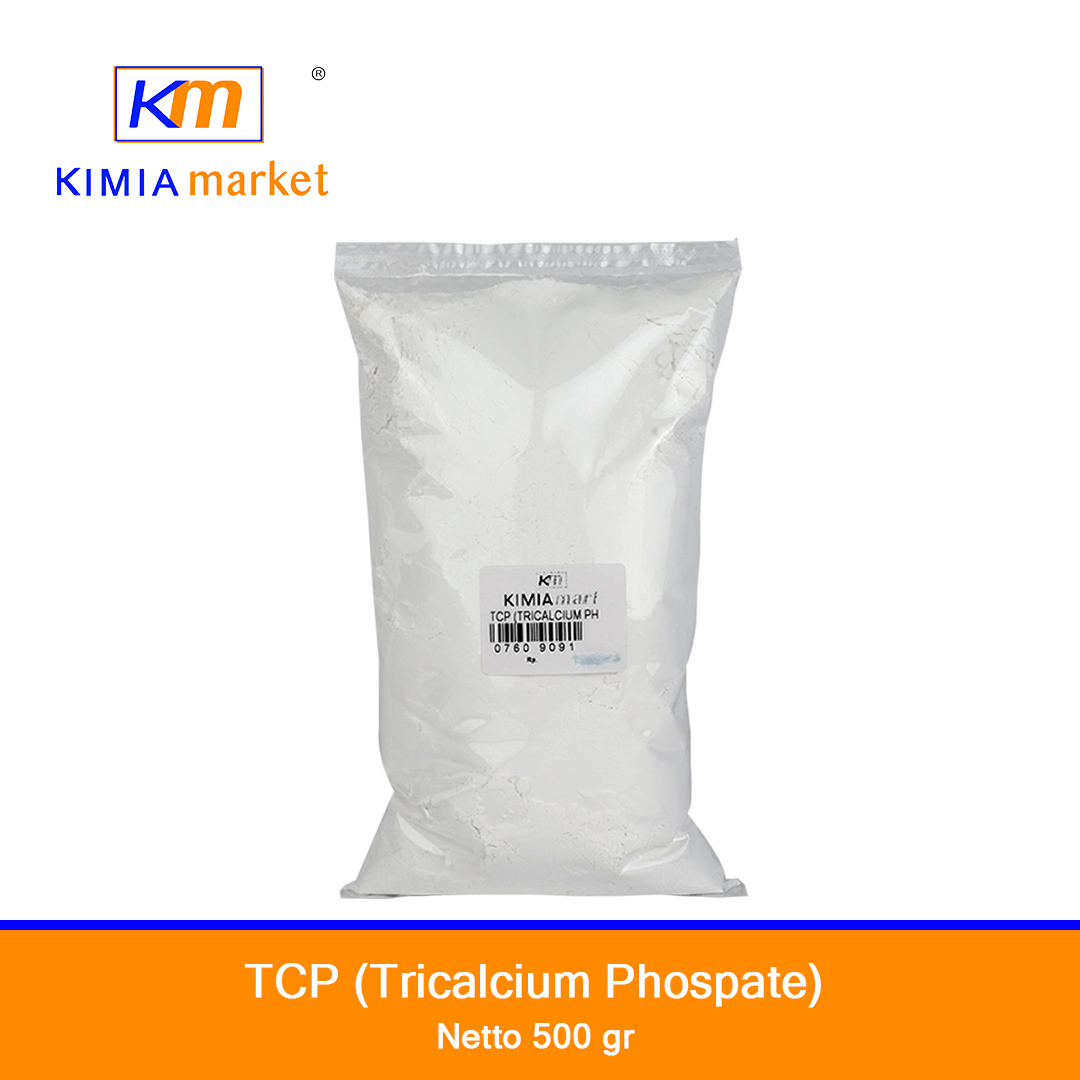 Tricalcium Phosphate (TCP) anticaking500gr - Kimia Market