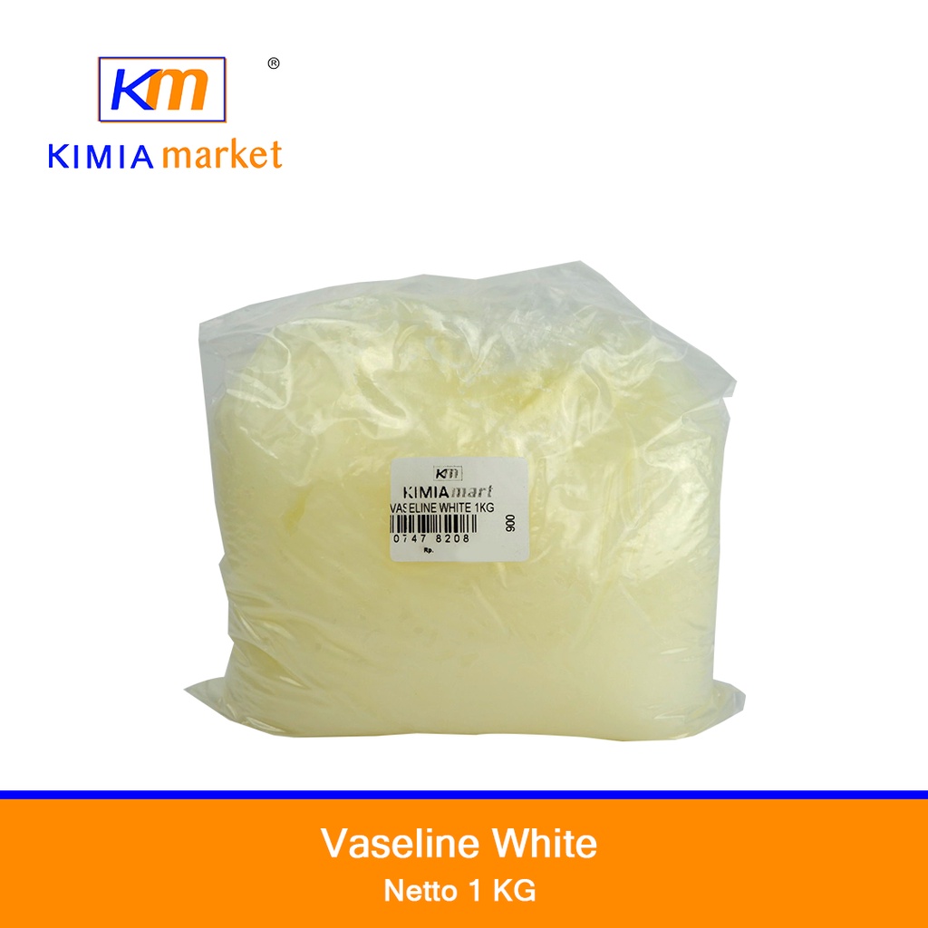 Vaseline Putih atau Petrol Jelly Cosmetic Natural Grade 1kg - Kimia Market