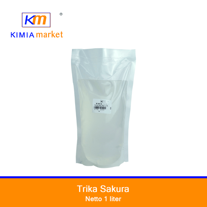 Trika / Pewangi + Pelicin Pakaian wangi Sakura 1 liter - Kimia Market