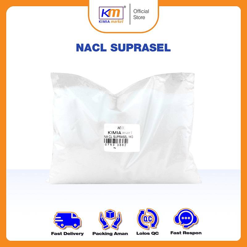 NaCl / Garam Suprasel / Natrium Klorida Ukuran 1 kg - Kimia Market