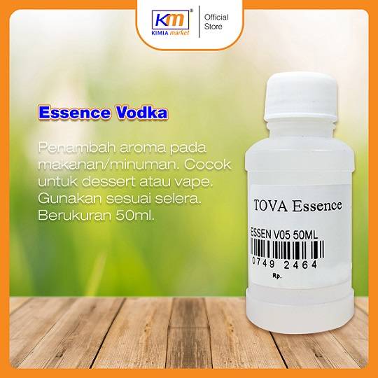 Essence Makanan/Minuman Tova Flavour Vodka - Kimia Market