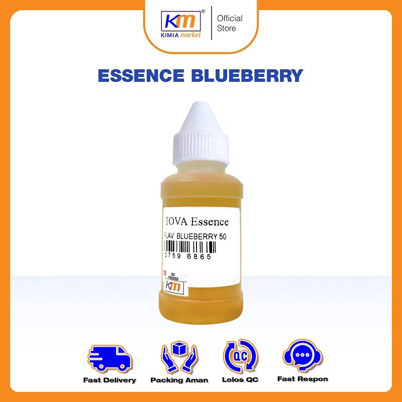Essence Makanan/Minuman Tova Flavour Blueberry - Kimia Market