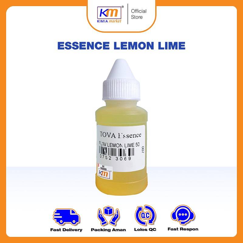 Essence Makanan/Minuman TOVA flavor Lemon Lime - Kimia Market