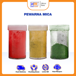 Pewarna Mica atau pigmen untuk sabun dan lilin - Kimia Market