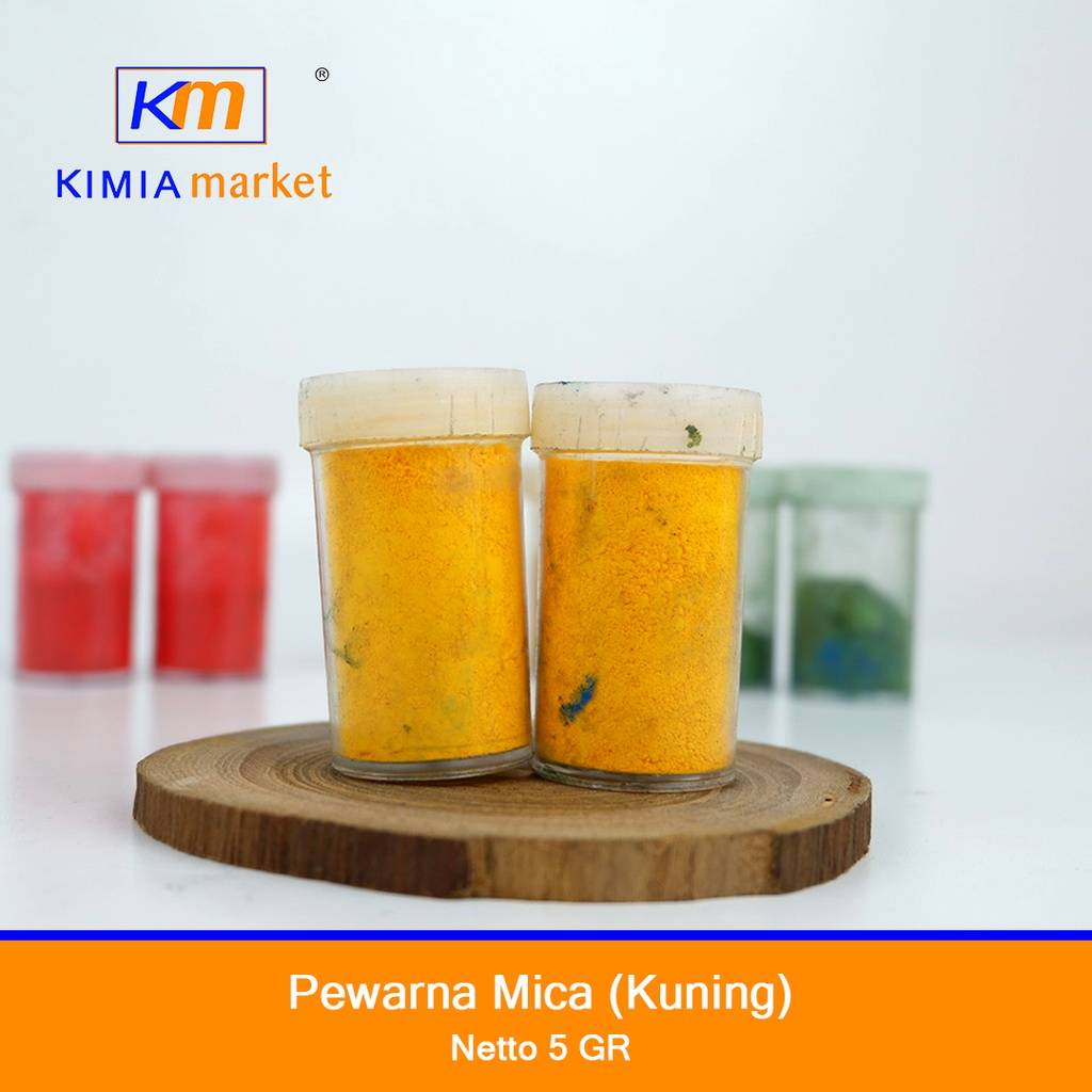 Pewarna Mica atau pigmen untuk sabun dan lilin - Kimia Market