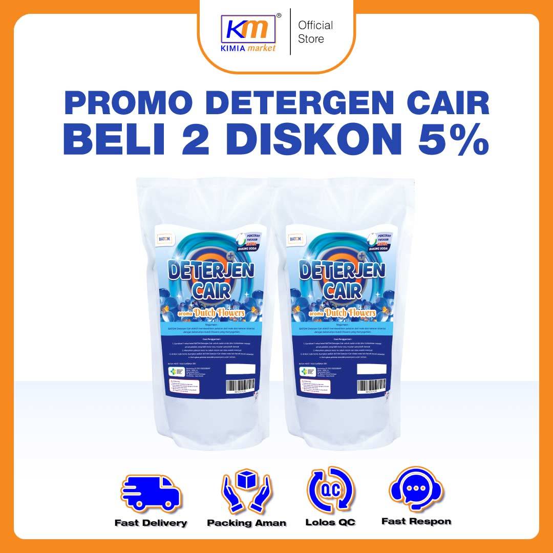 PROMO!! DETERGENT LIQUID 1 LT BELI 2 DISKON 5% - Kimia Market