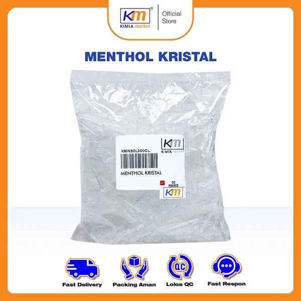 Menthol Kristal Ukuran 100gr / Bibit Menthol / Cooling Agent - Kimia Market